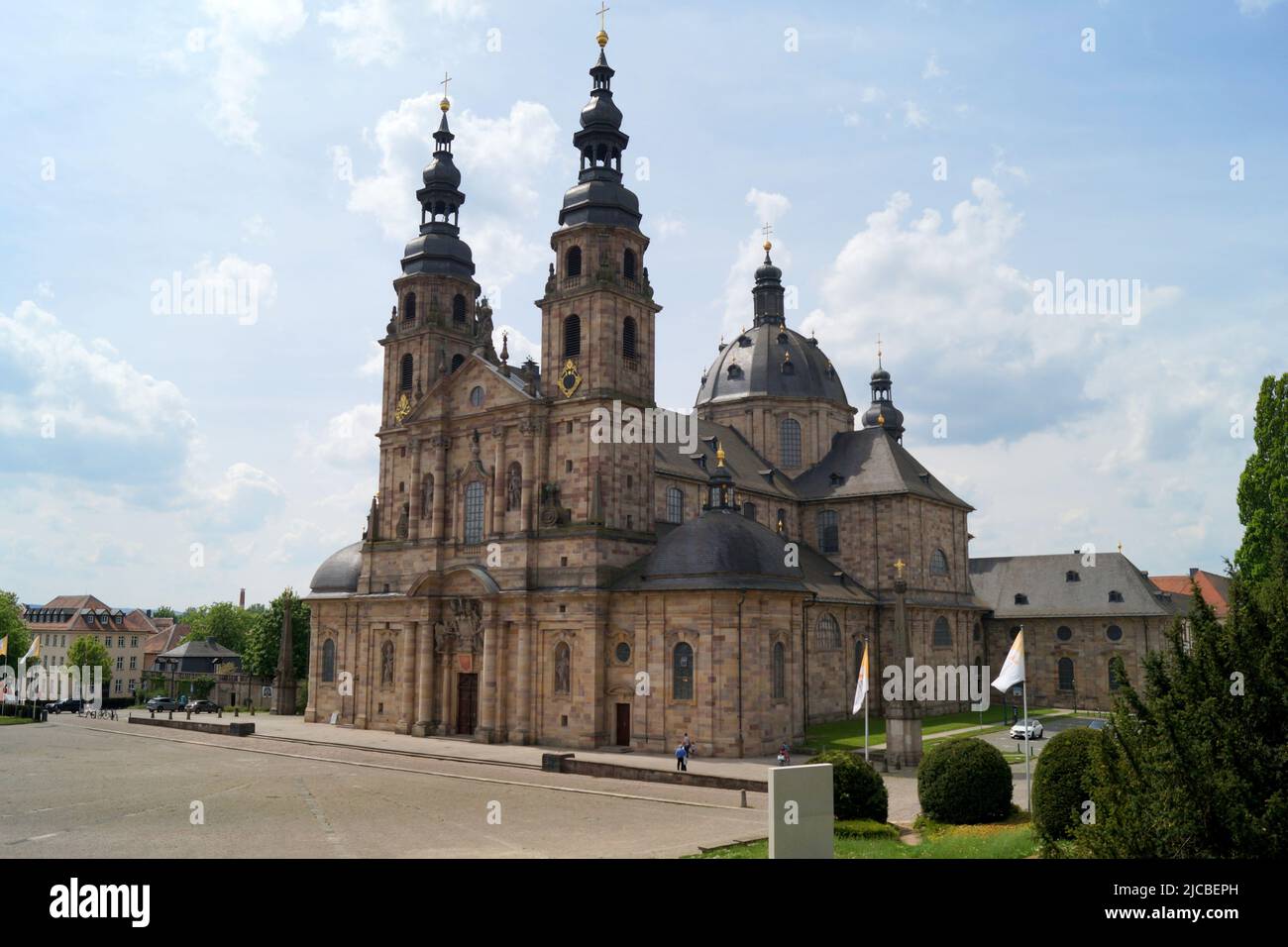 Fulda Cathedral, Baroque architectural monument, burial place of Saint ...