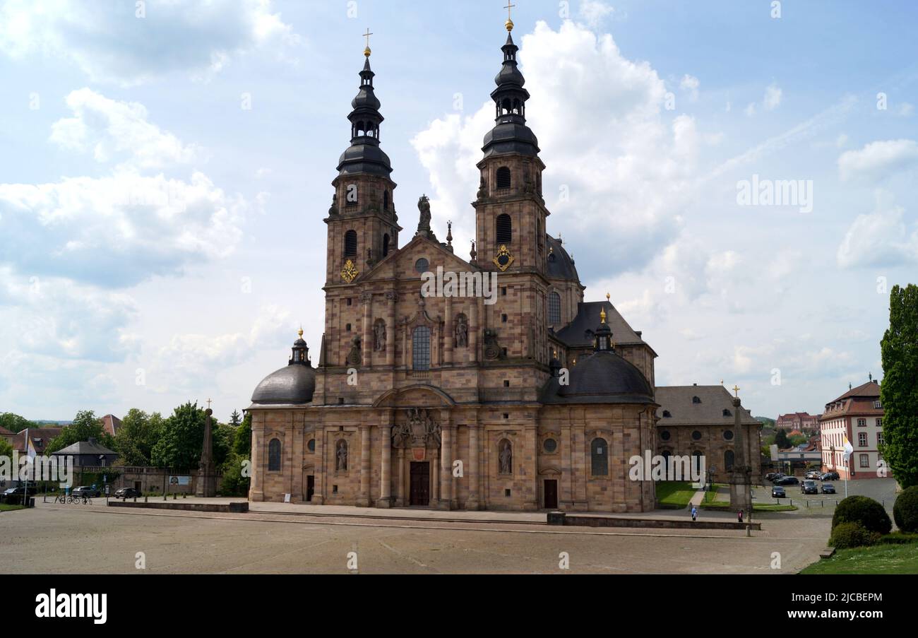 Fulda Cathedral, Baroque architectural monument, burial place of Saint ...