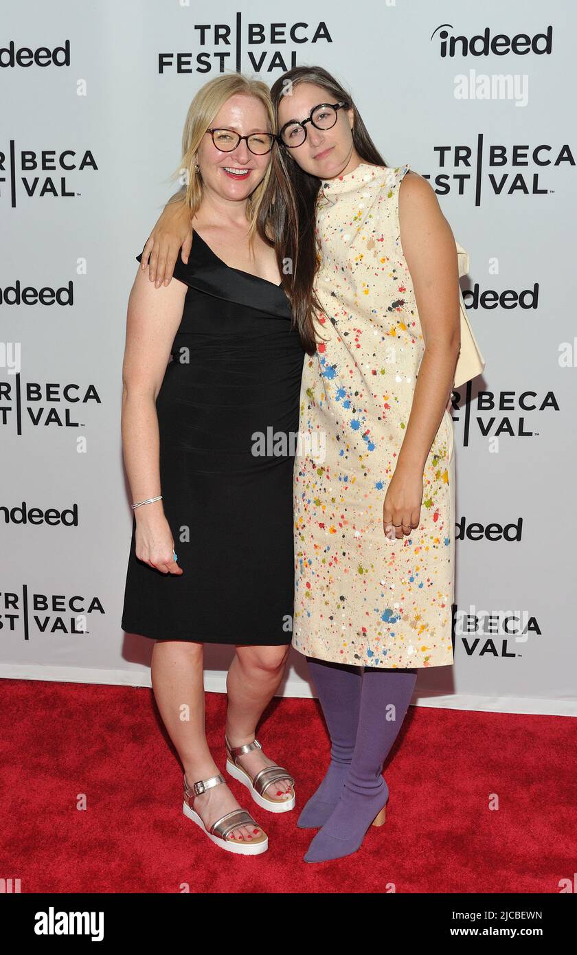 L-R: Rebecca Brock and Sarah Adina Smith attend the world premiere of ...