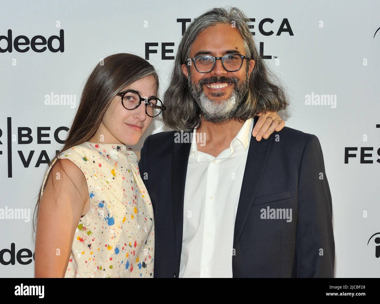 L-R: Sarah Adina Smith and Shaheen attend the world premiere of The ...