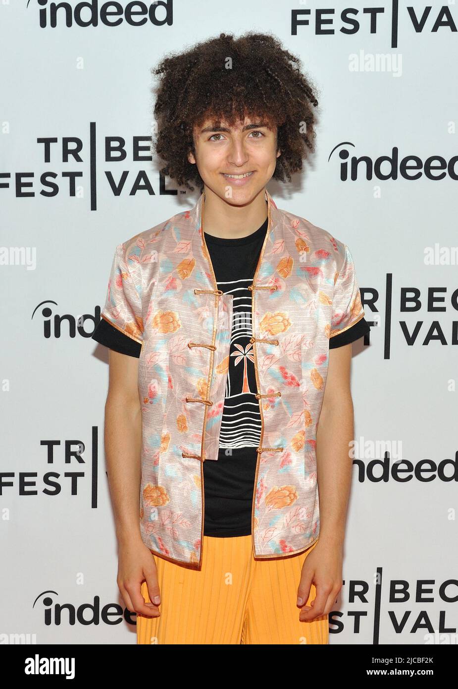 Elisha Henig attends the world premiere of The Drop at the Triebca ...