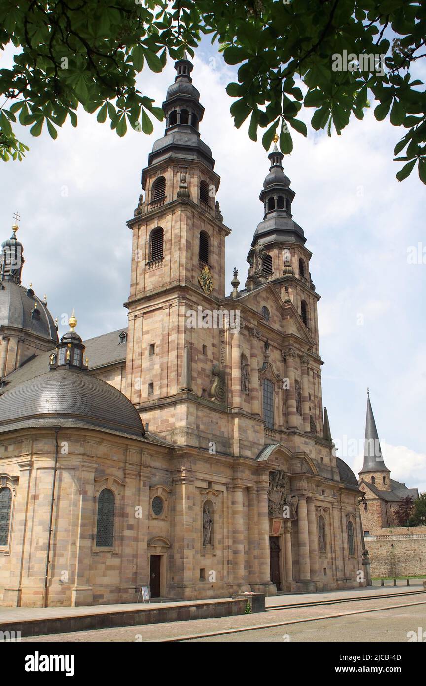 Fulda Cathedral, burial place of Saint Boniface, Baroque architectural ...