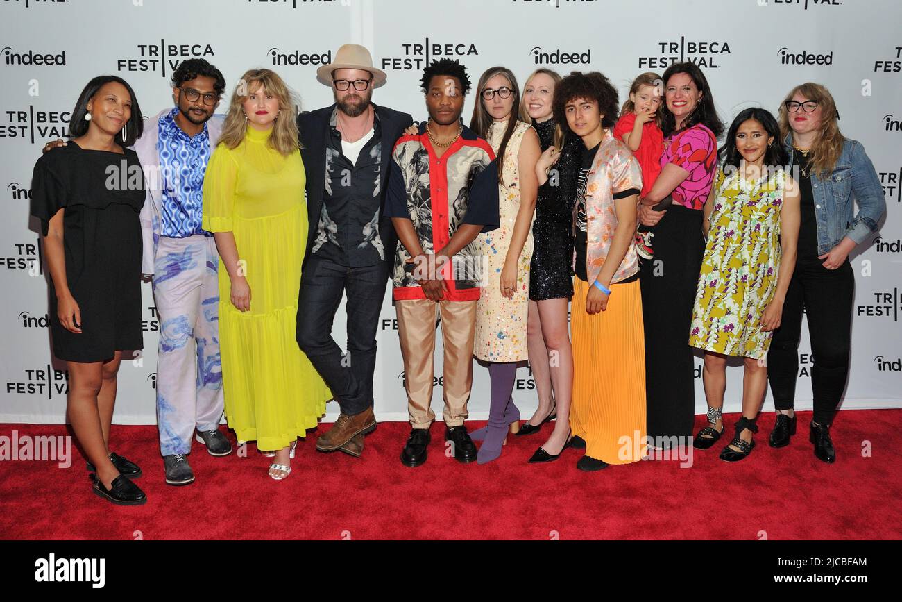 New York, USA. 11th June, 2022. The cast and crew of The Drop attend ...