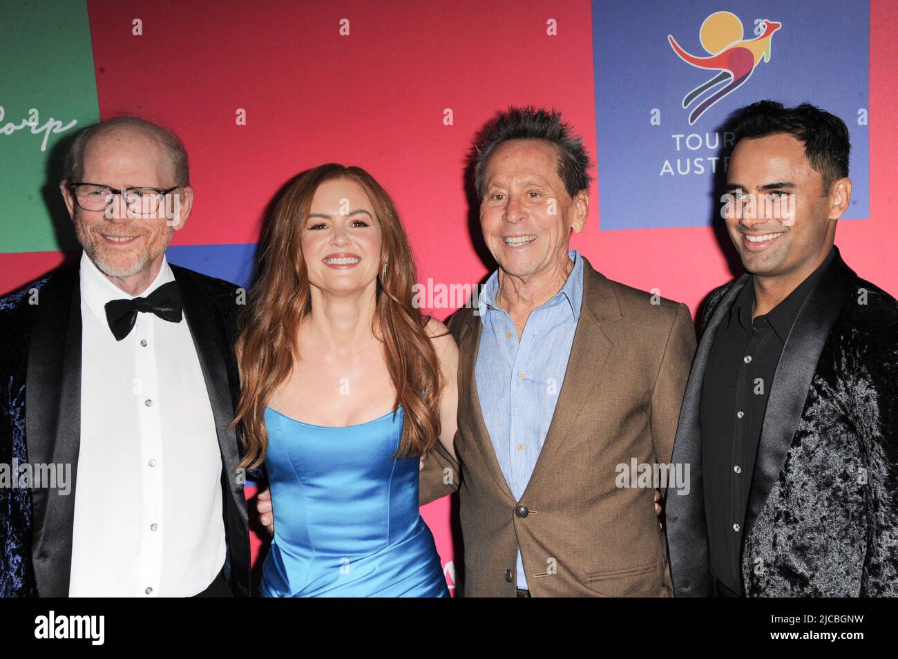 Los Angeles, CA. 11th June, 2022. Brian Grazer, Ron Howard, Isla Fisher ...