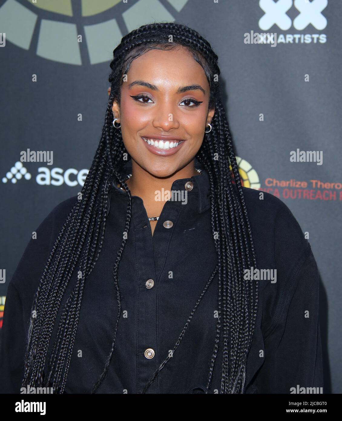 Aida Osman arrives at The Charlize Theron Africa Outreach Project 2022 ...