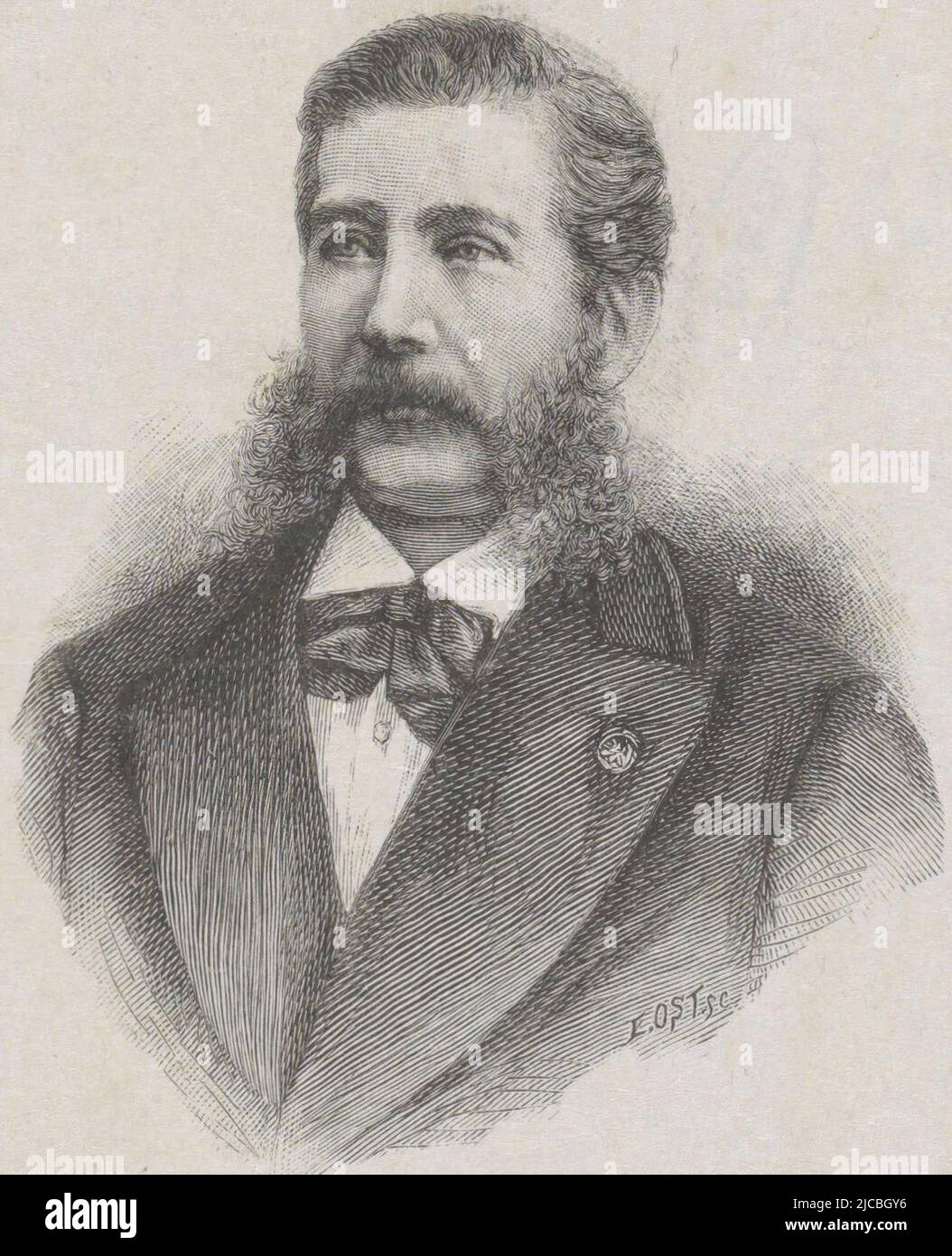 Horseshoe Mustache With Sideburns