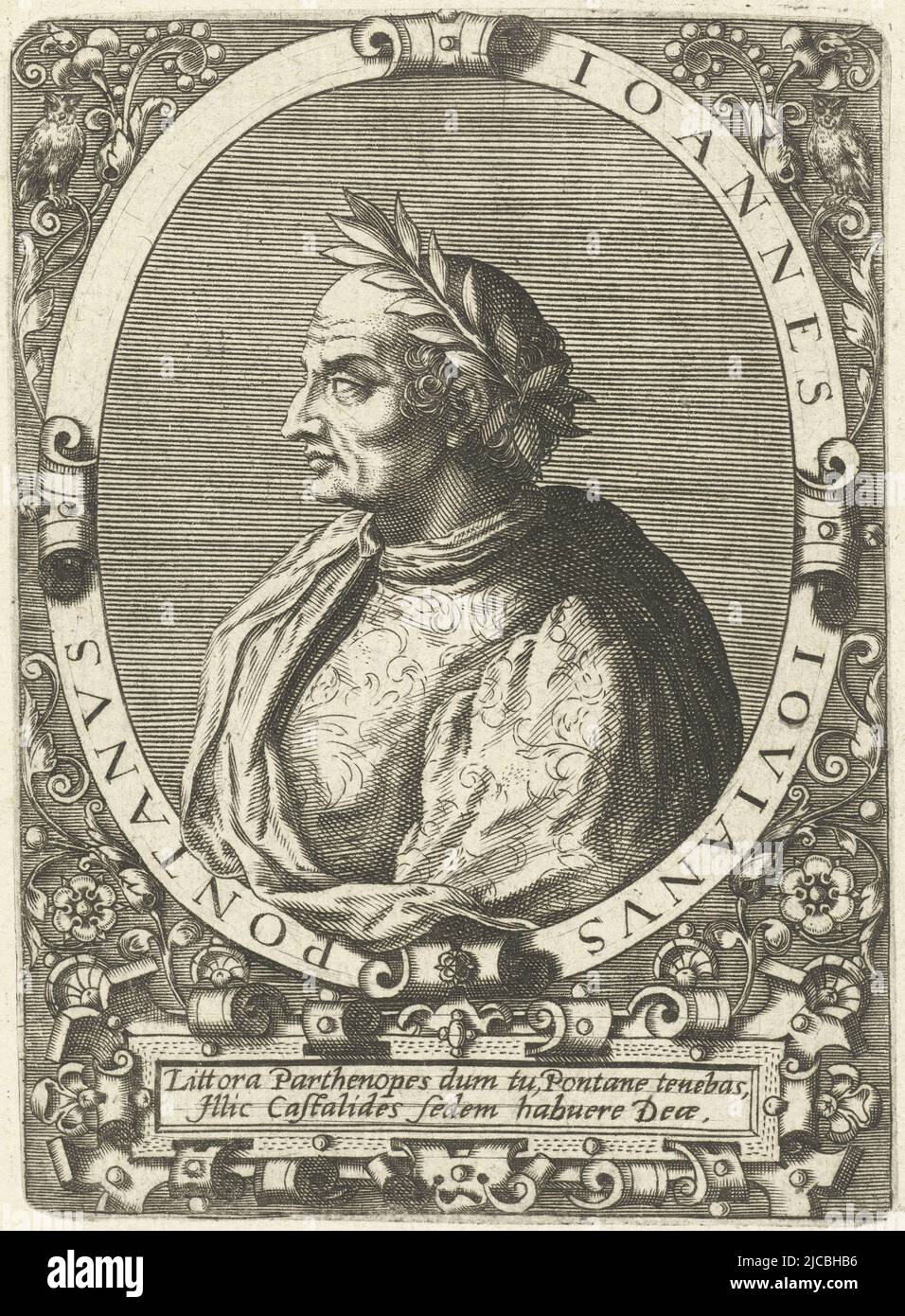 Italian humanist giovanni gioviano pontano hi-res stock photography and ...