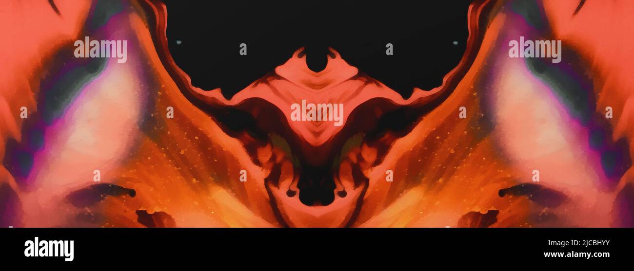 Abstract fire patterns panoramic hi-res stock photography and images ...