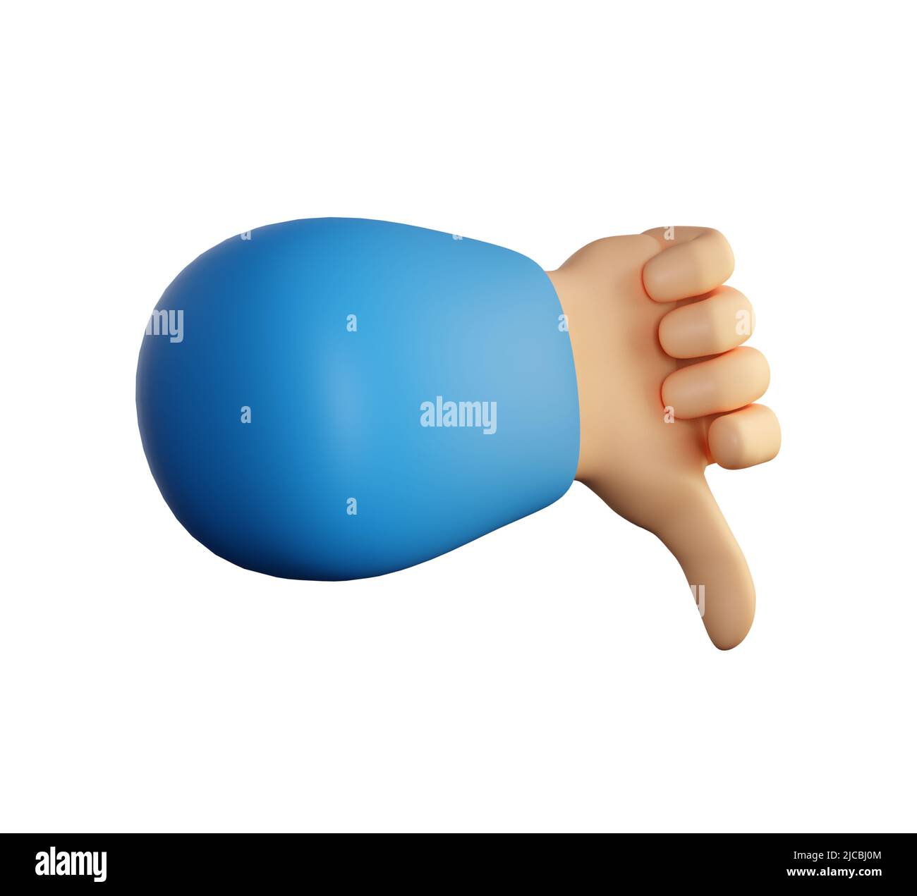 Human hand thumb down symbol with fingers gesture. Dislike, negative ...