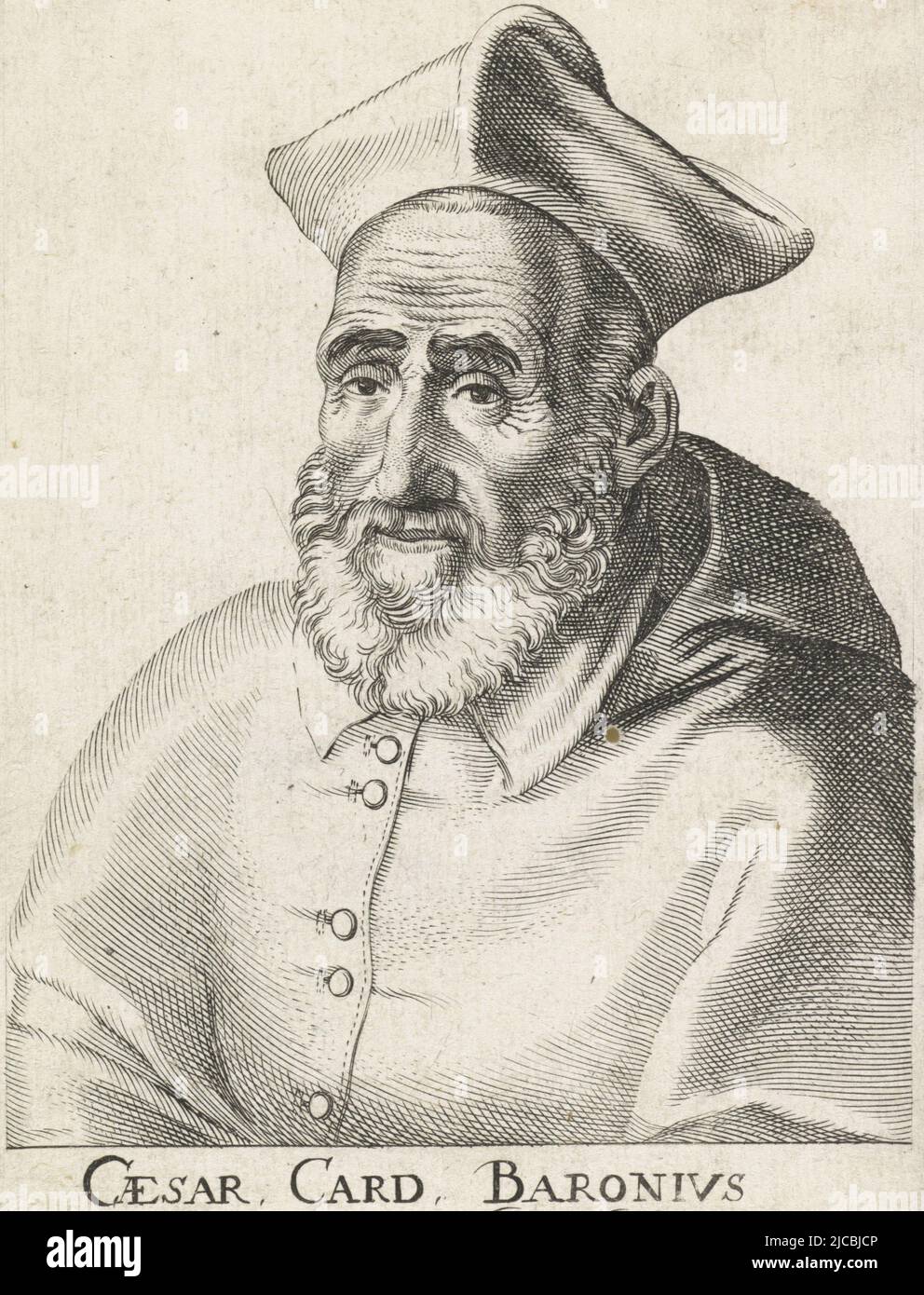 Italian cardinal cesare baronio casar card baronivs hi-res stock ...