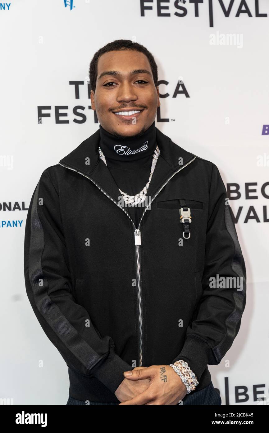 NEW YORK, NEW YORK - JUNE 09: Lil Meech attends the "Taurus" premiere ...