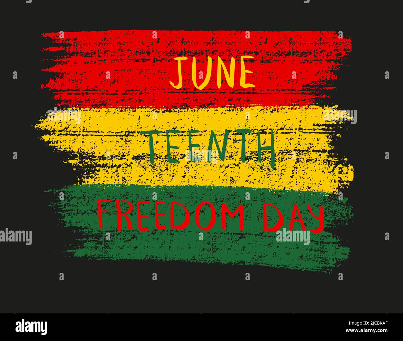 Juneteenth Freedom Day. African-American Independence Day. June 19 ...