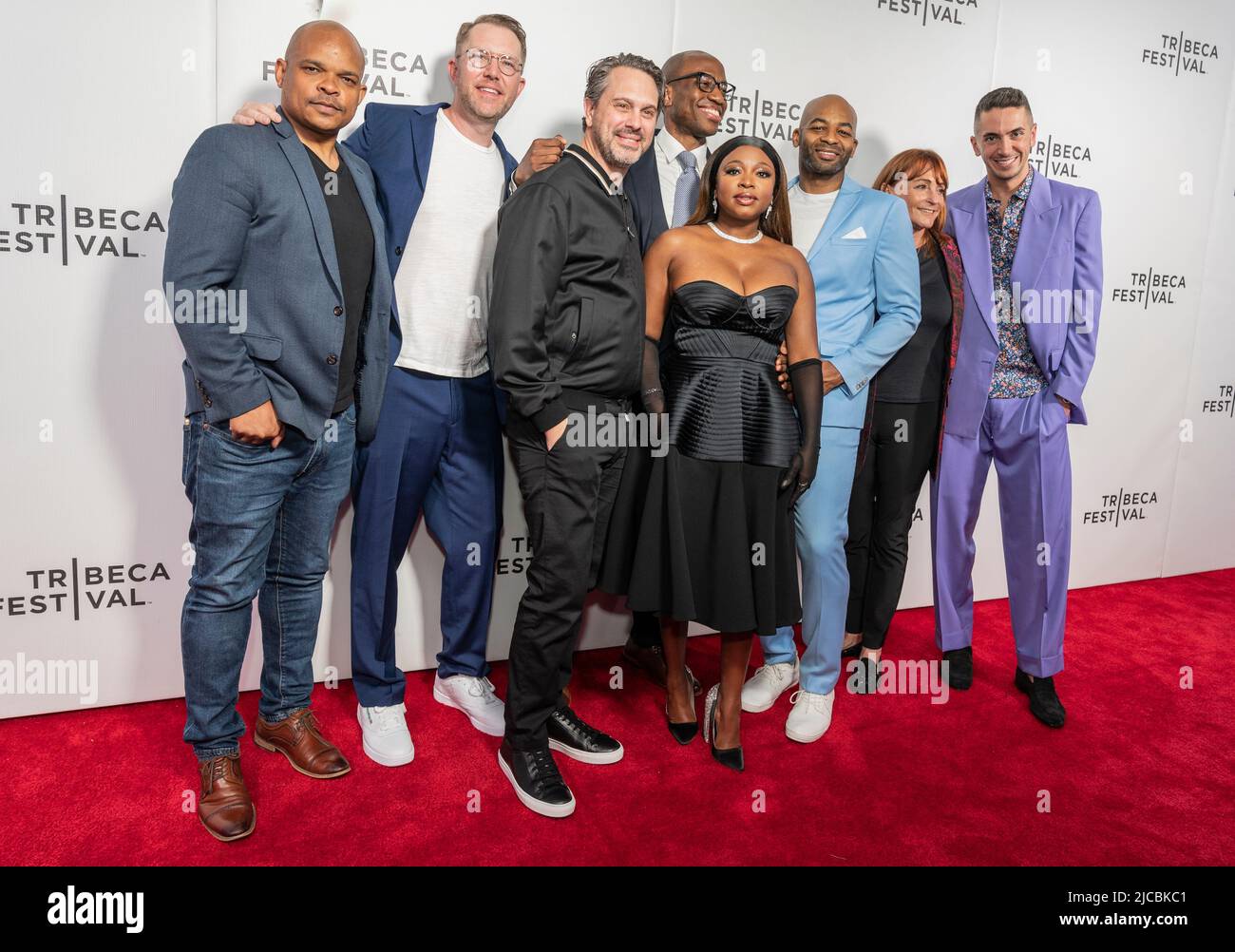 New York, NY - June 11, 2022: Warren Adams, Hunter Arnold, Thomas ...