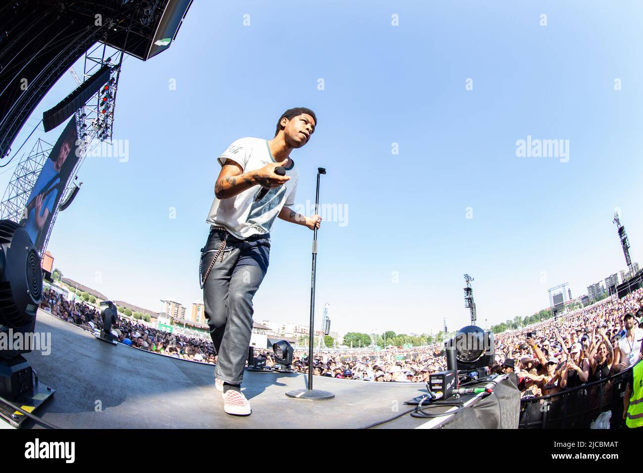 Milan Italy. 11 June 2022. The American singer songwriter Kenneth La ...