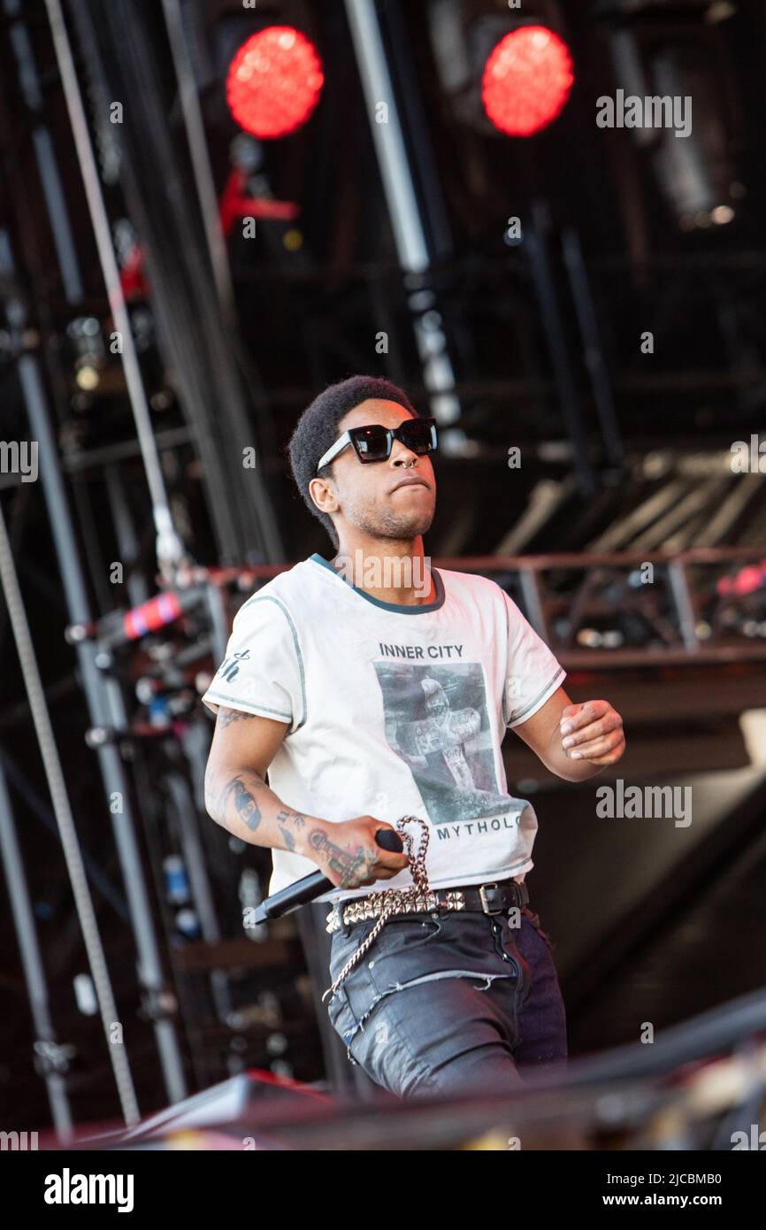 Milan Italy. 11 June 2022. The American singer songwriter Kenneth La ...