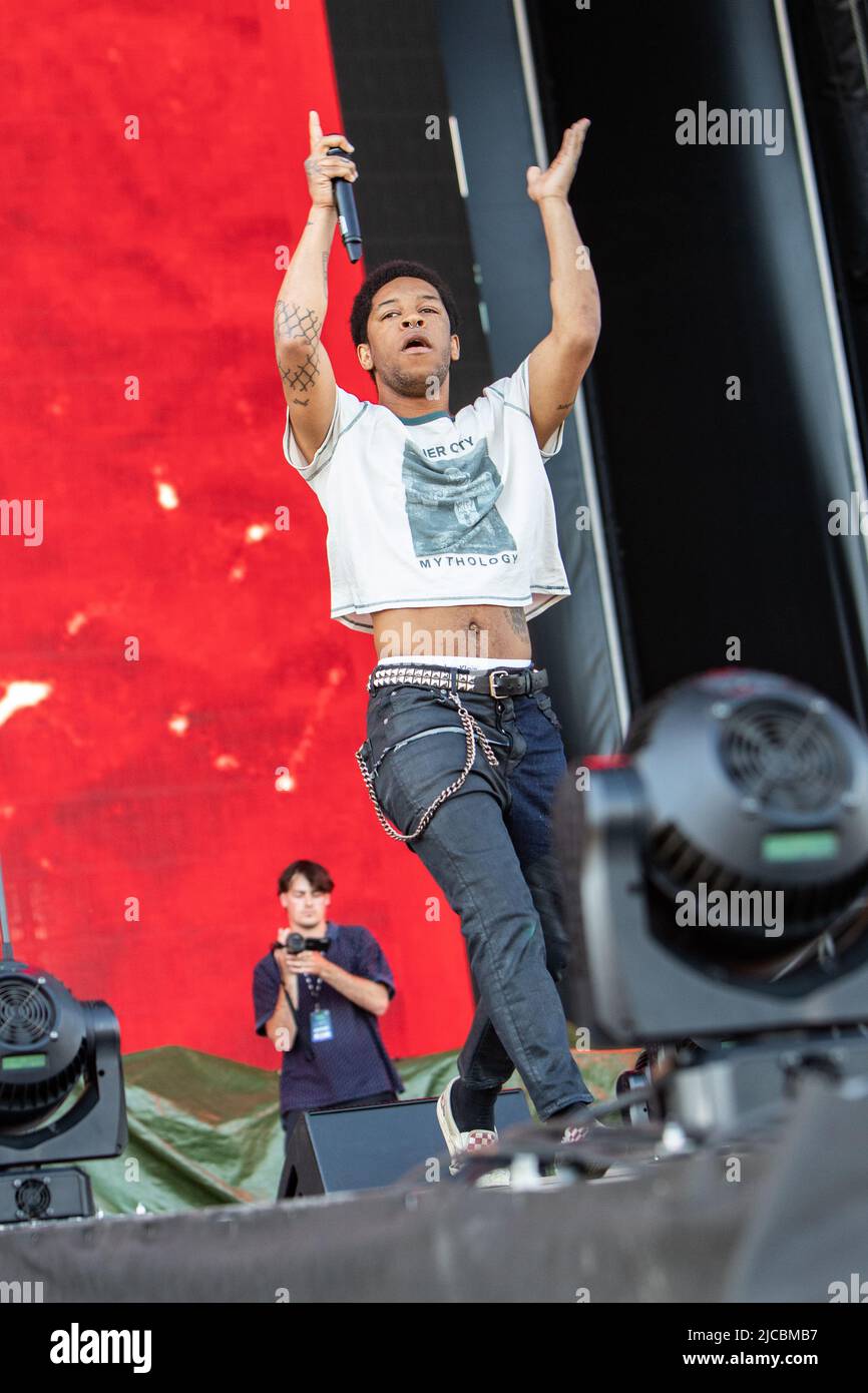 Milan Italy. 11 June 2022. The American singer songwriter Kenneth La ...