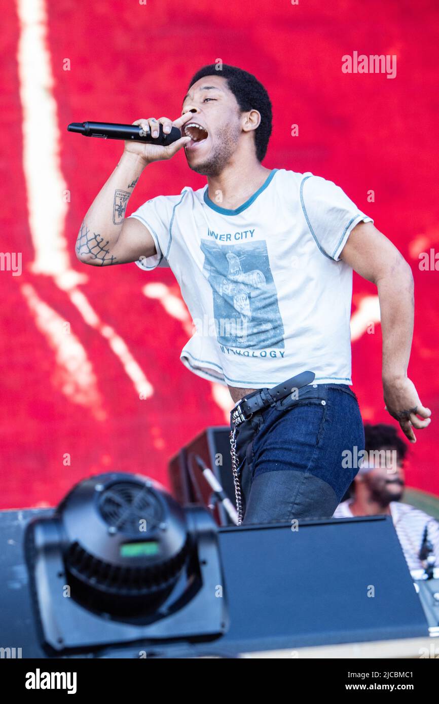 Milan Italy. 11 June 2022. The American singer songwriter Kenneth La ...