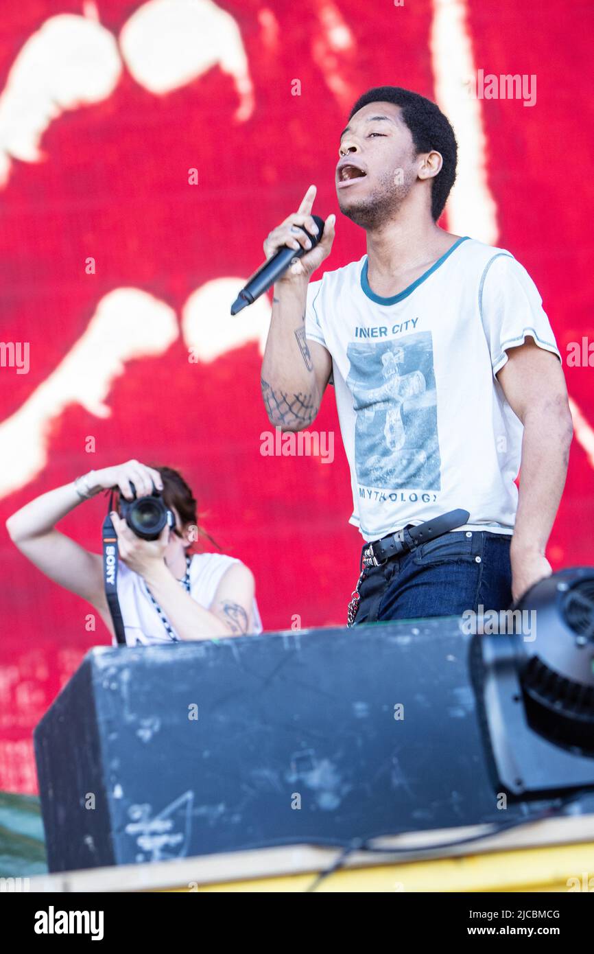 Milan Italy. 11 June 2022. The American singer songwriter Kenneth La ...