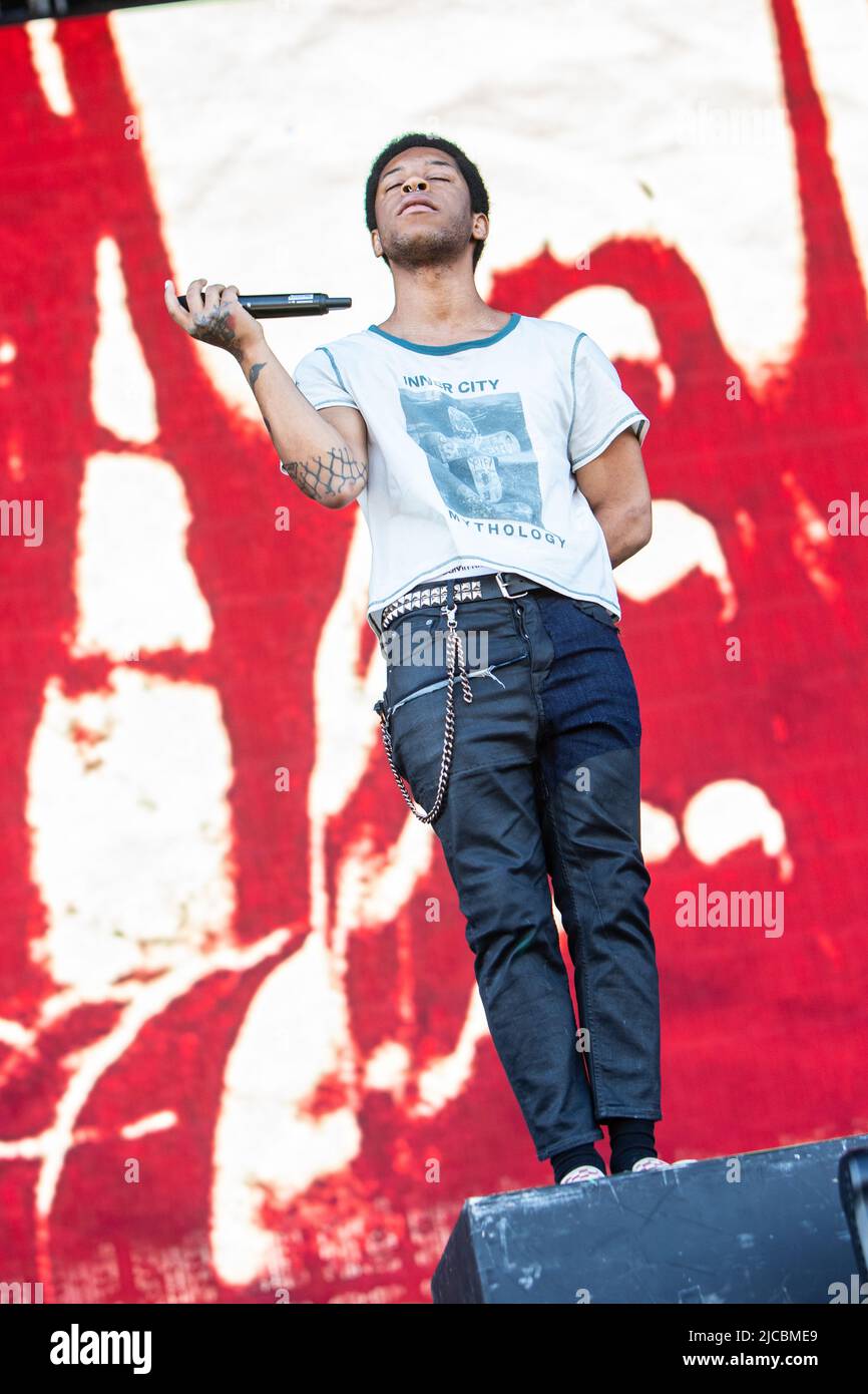 Milan Italy. 11 June 2022. The American singer songwriter Kenneth La ...