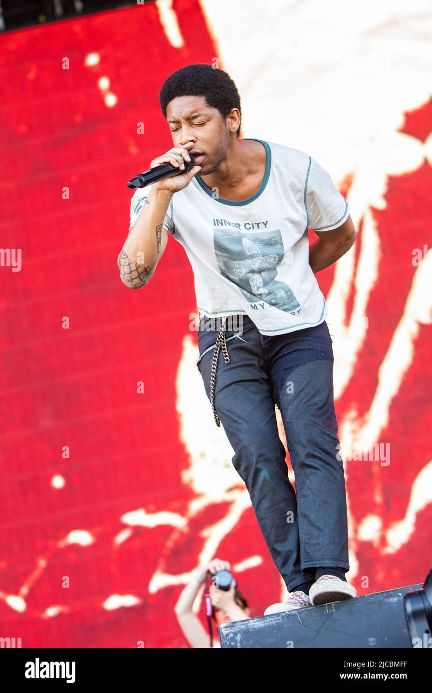 Milan Italy. 11 June 2022. The American singer songwriter Kenneth La ...