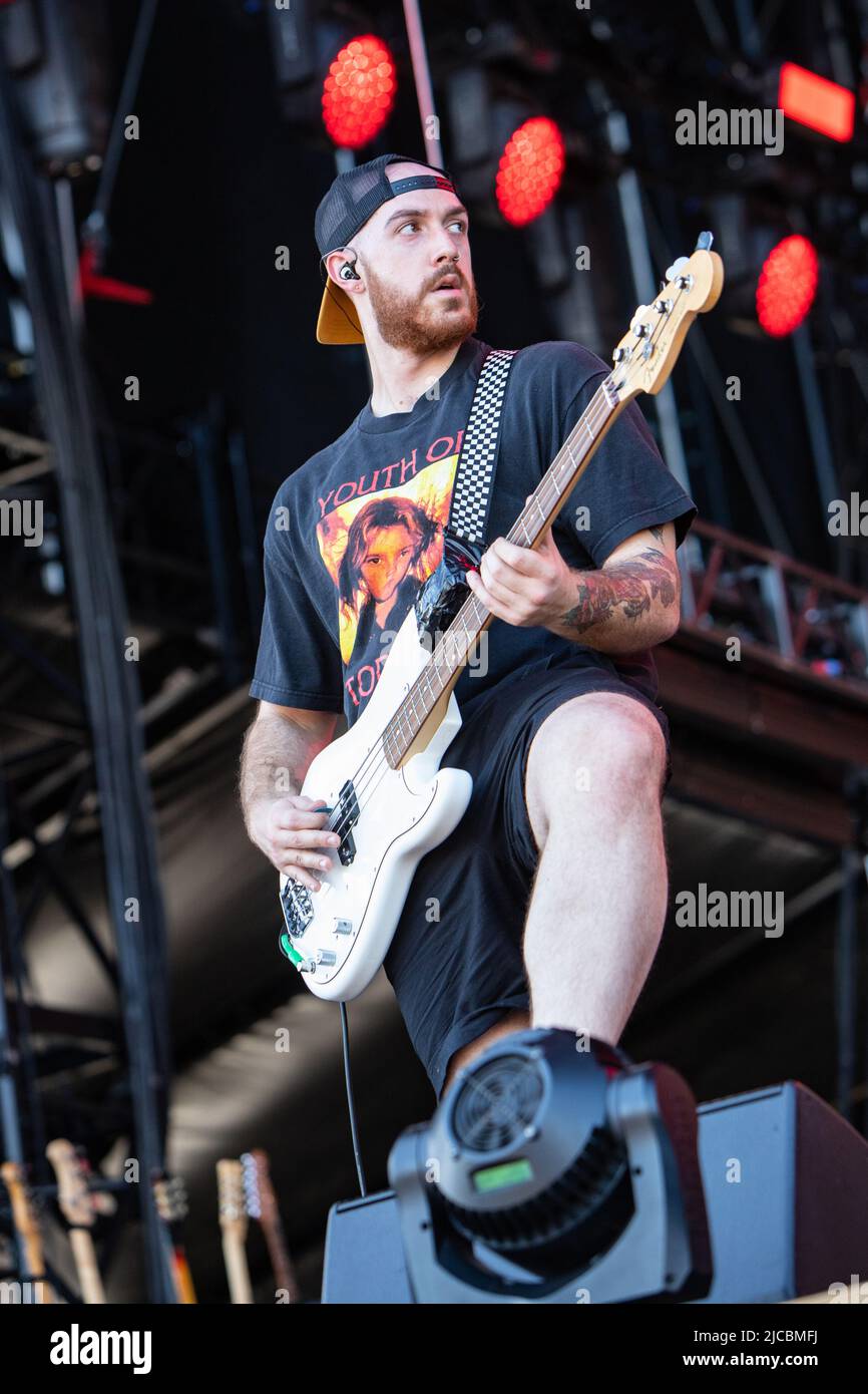 Milan Italy. 11 June 2022. The American singer songwriter Kenneth La ...