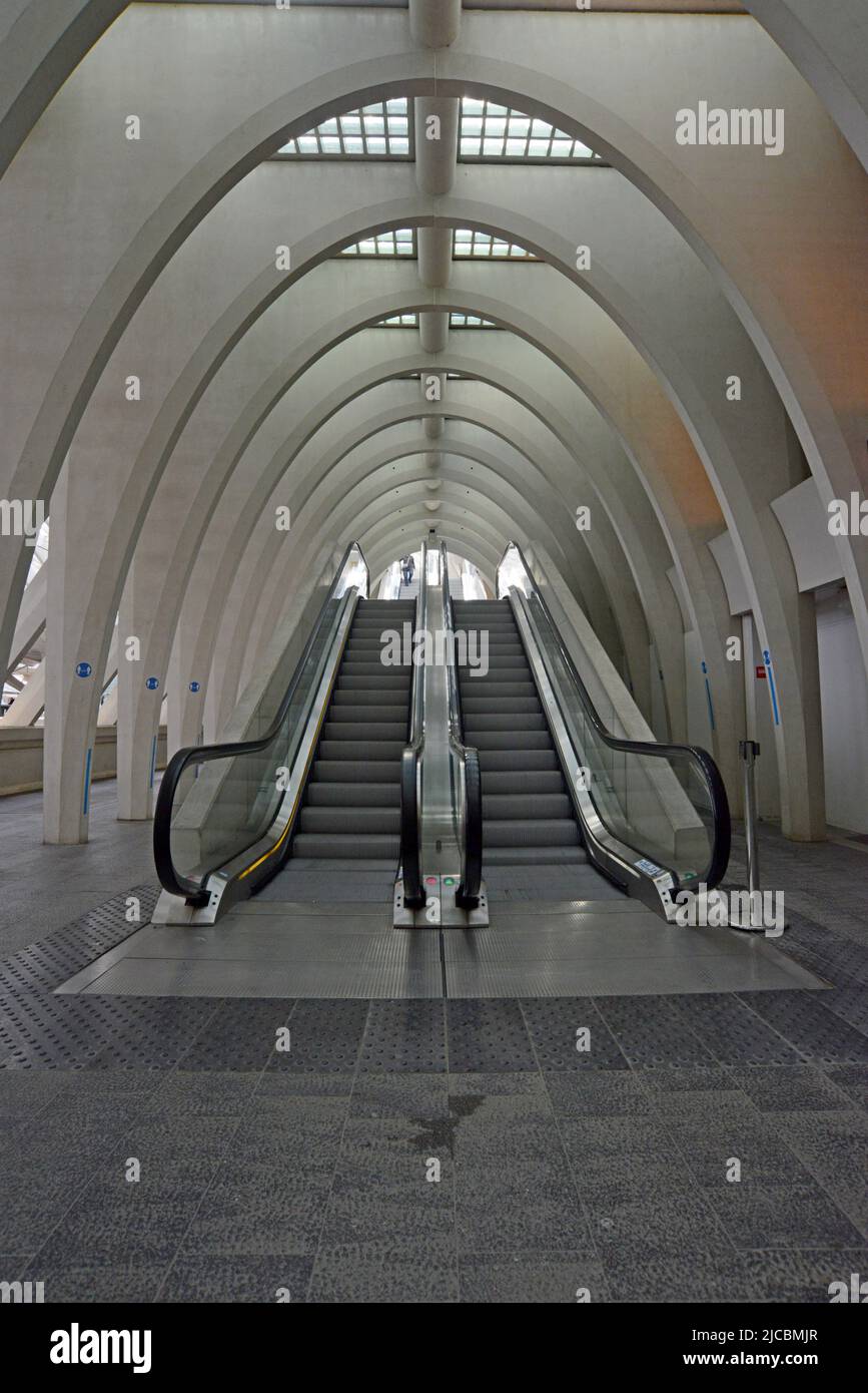 Liège-Guillemins railway station, Liege, Belgium. designed by Architect ...