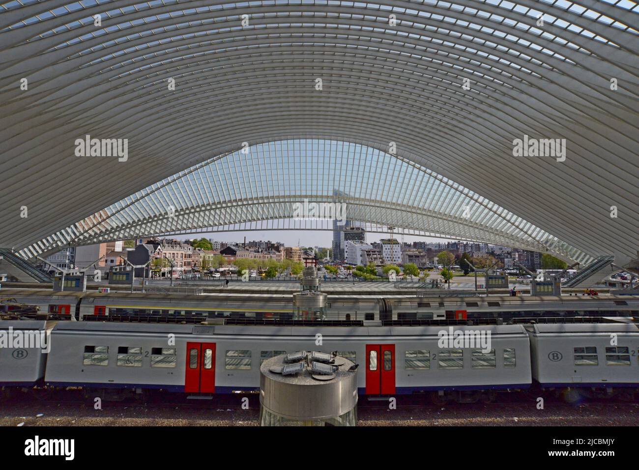 Liège-Guillemins railway station, Liege, Belgium. designed by Architect ...