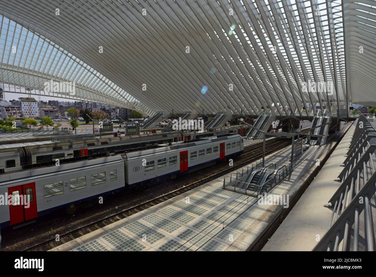 Liège-Guillemins railway station, Liege, Belgium. designed by Architect ...