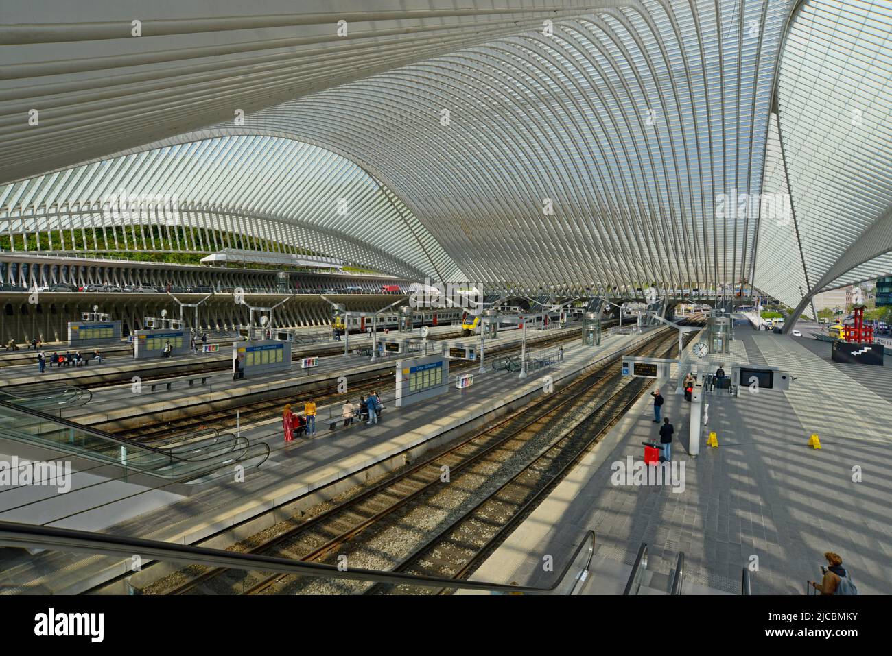 Liège-Guillemins railway station, Liege, Belgium. designed by Architect ...