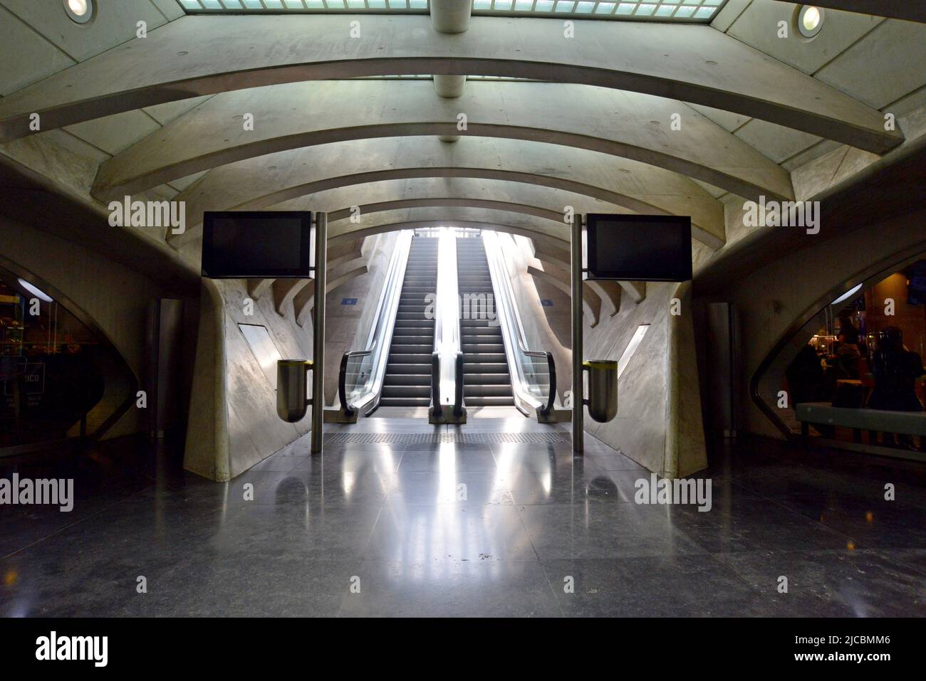 Liège-Guillemins railway station, Liege, Belgium. designed by Architect ...