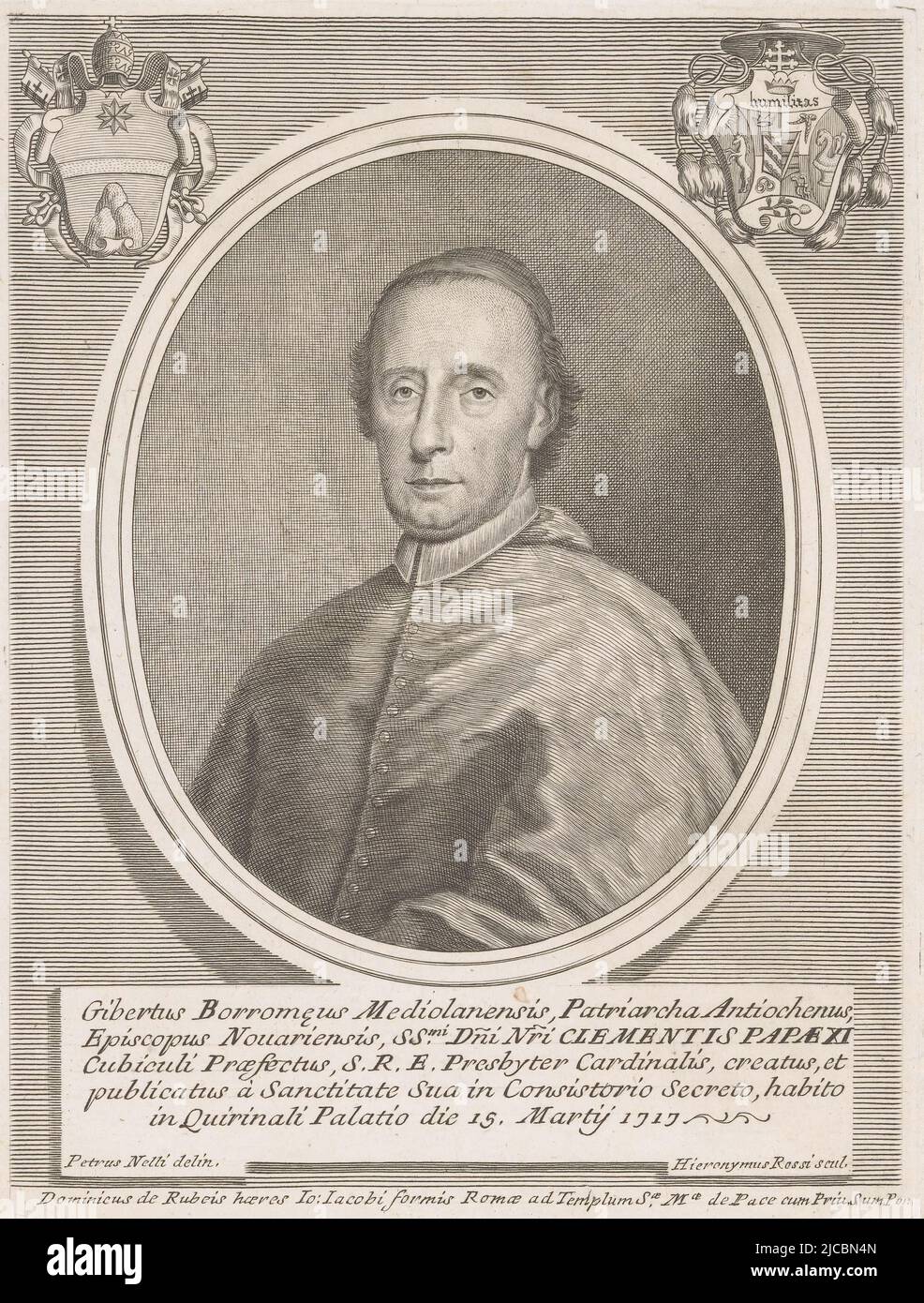 Cardinal giberto bartolomeo borromeo hi-res stock photography and ...