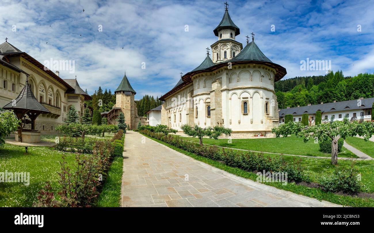 Putna Monastery,in Bucovina, Romania built by Voievod and Saint Stephen ...