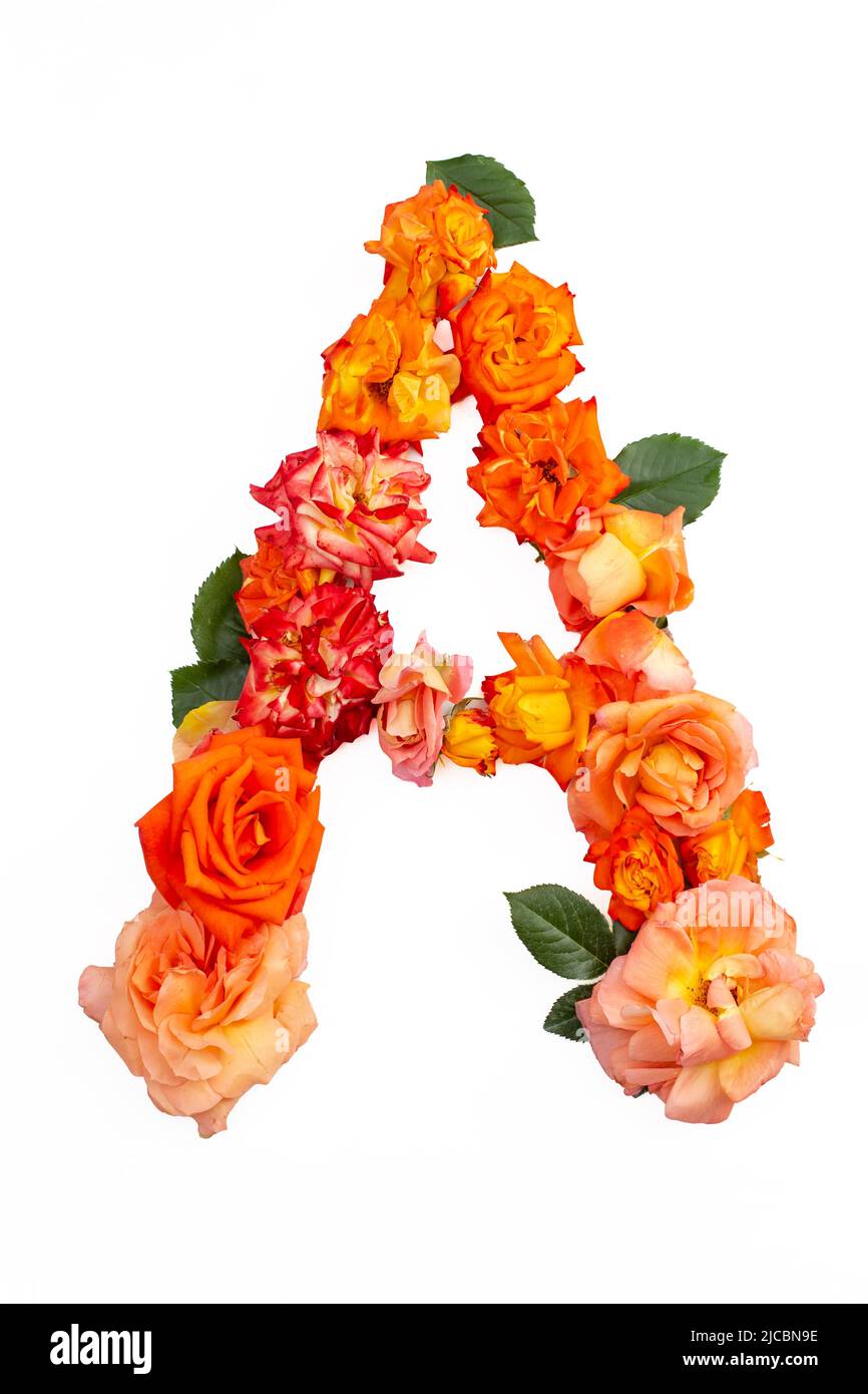 Unique letter a Cut Out Stock Images & Pictures - Alamy