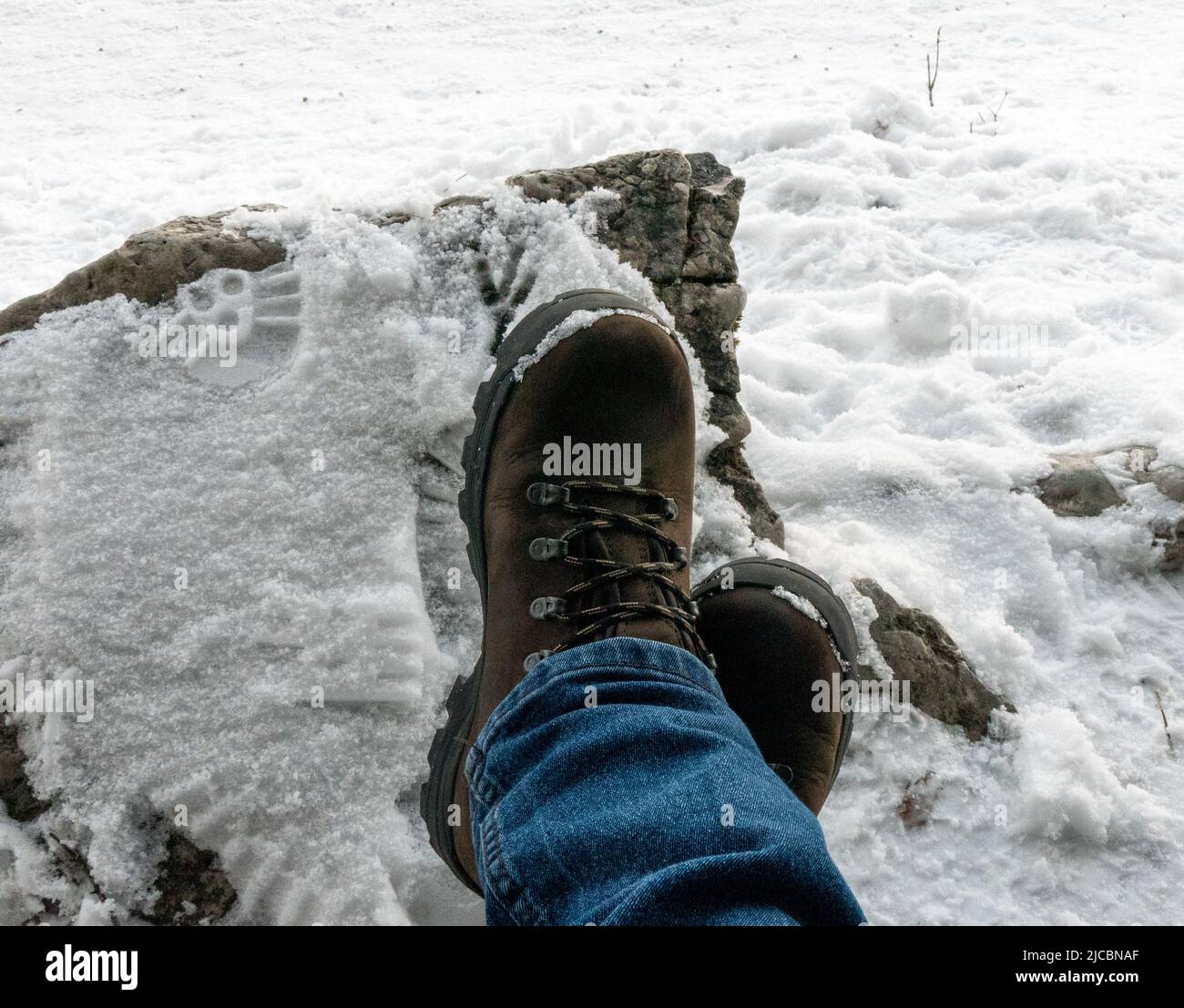 Jeans boots coat hi-res stock photography and images - Alamy