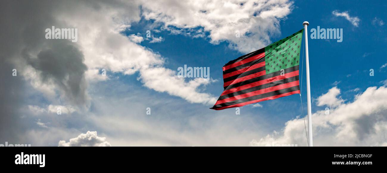 juneteenth Symbolic Behind the Pan-African Flag African American flag ...