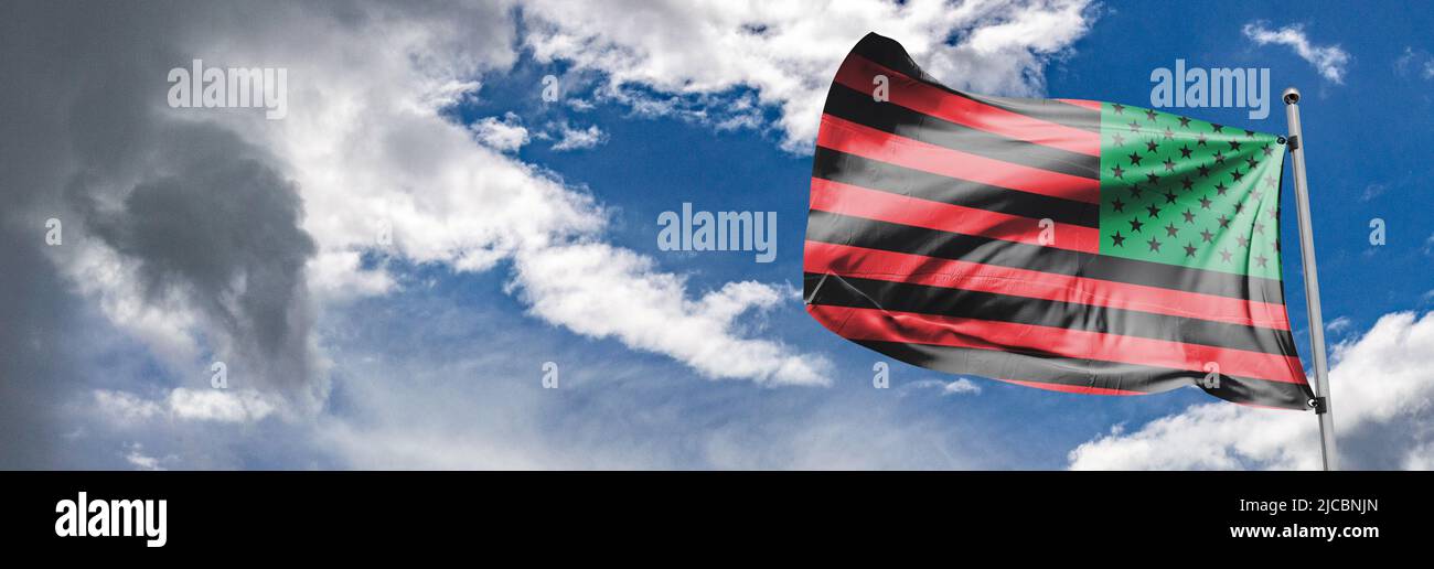 juneteenth Symbolic Behind the Pan-African Flag African American flag ...