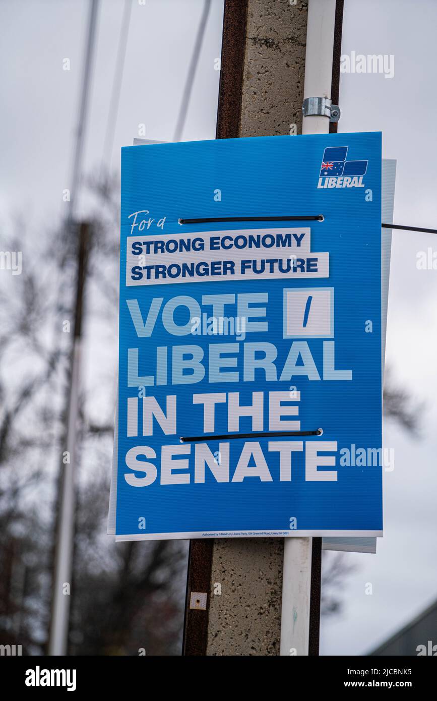 Adelaide Australia, 12 June 2022. An Australian federal election ...
