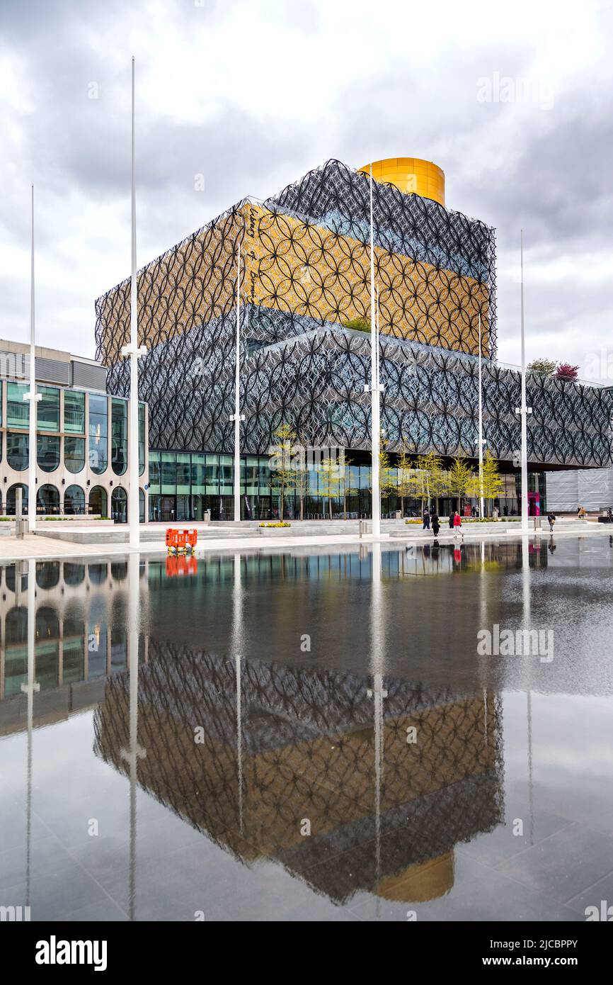 The Library of Birmingham is an iconic building in Centenary Square ...
