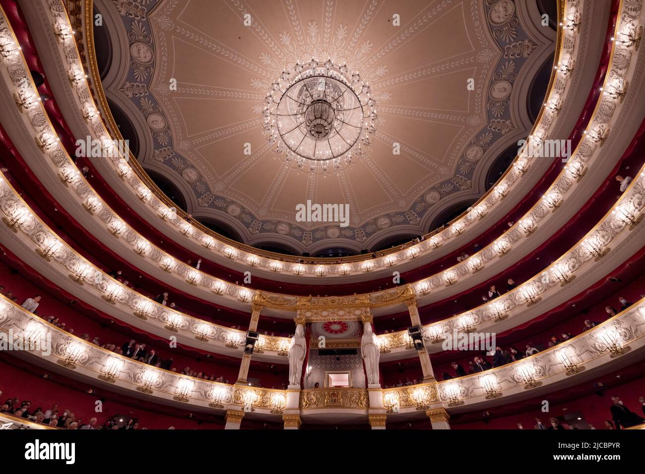 The national theatre inside hi-res stock photography and images - Alamy