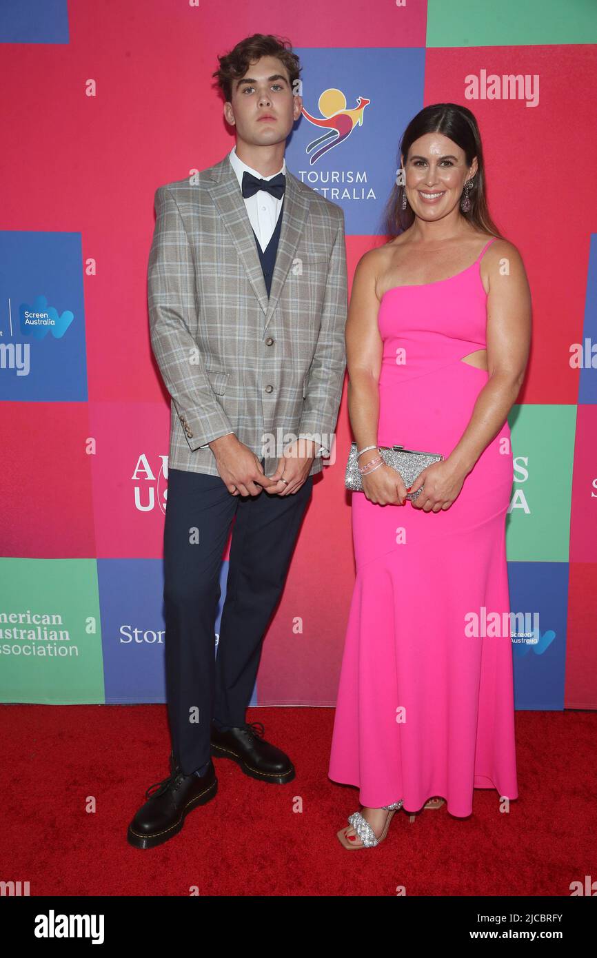 Los Angeles, California - Tobias Glover, Sarah Glover, the G'Day, USA ...