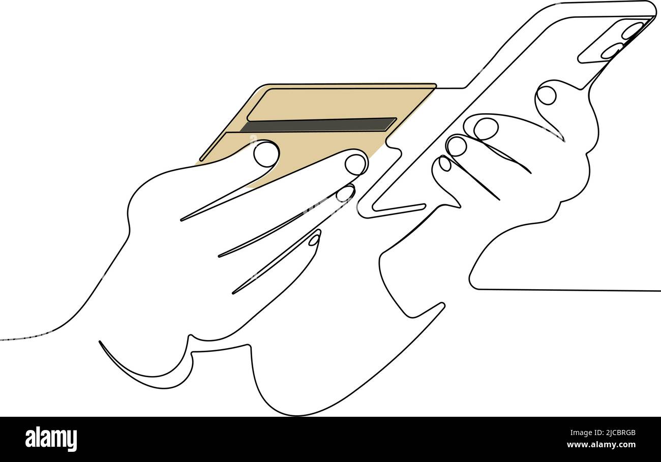 Online credit card purchase Cut Out Stock Images & Pictures - Alamy