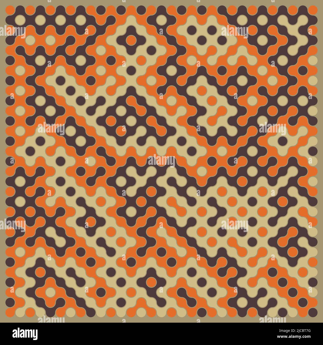 Random color rounded truchet tiling illustration Stock Vector Image ...