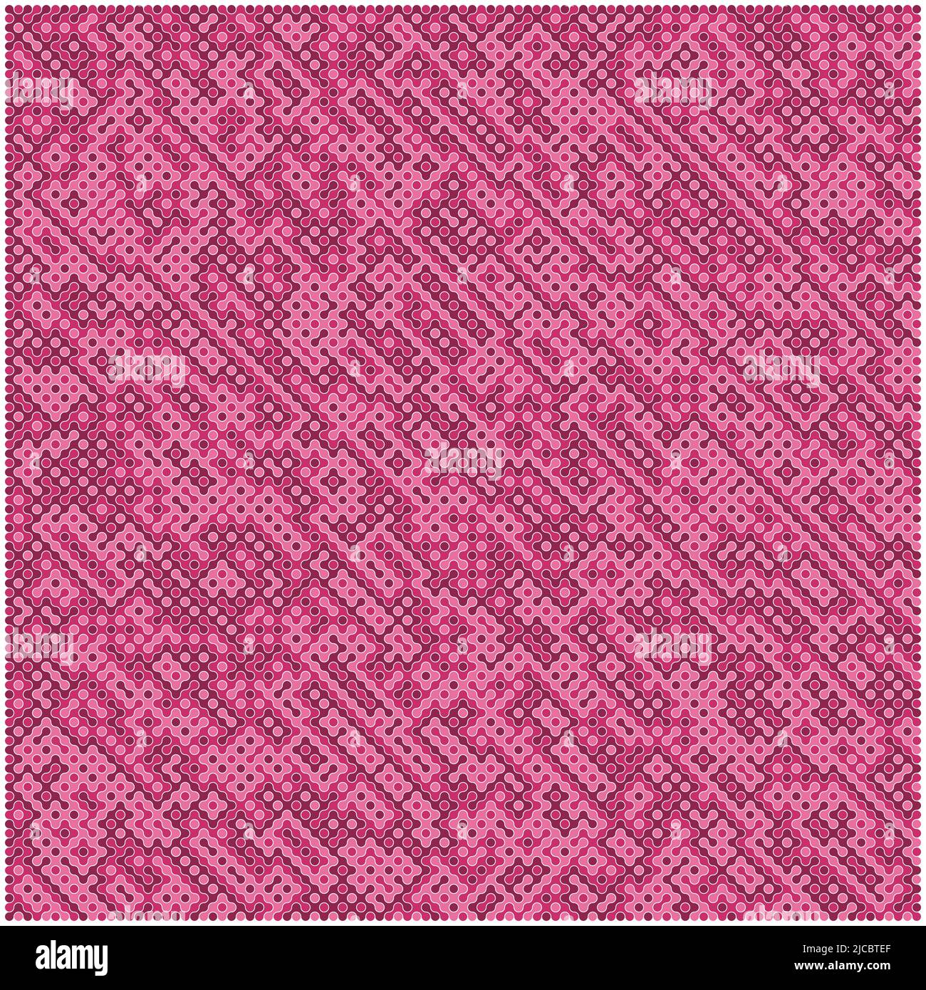 Random color rounded truchet tiling illustration Stock Vector Image ...