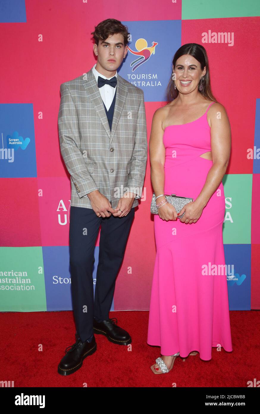 Los Angeles, California - Tobias Glover, Sarah Glover, the G'Day, USA ...