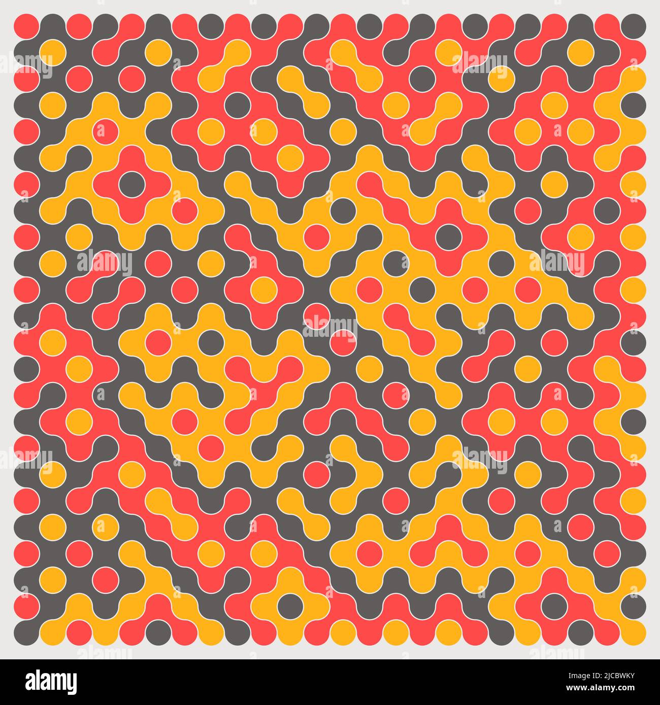 Random color rounded truchet tiling illustration Stock Vector Image & Art - Alamy