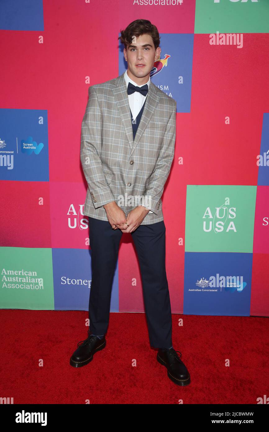 11 June 2022 - Los Angeles, California - Tobias Glover, the G'Day USA ...