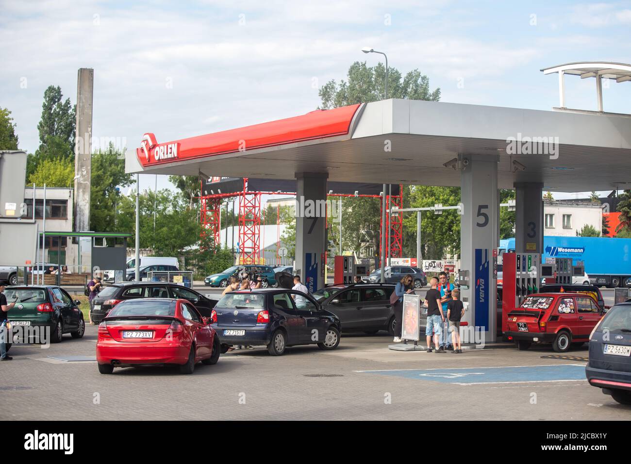 Orlen sign hi-res stock photography and images - Alamy