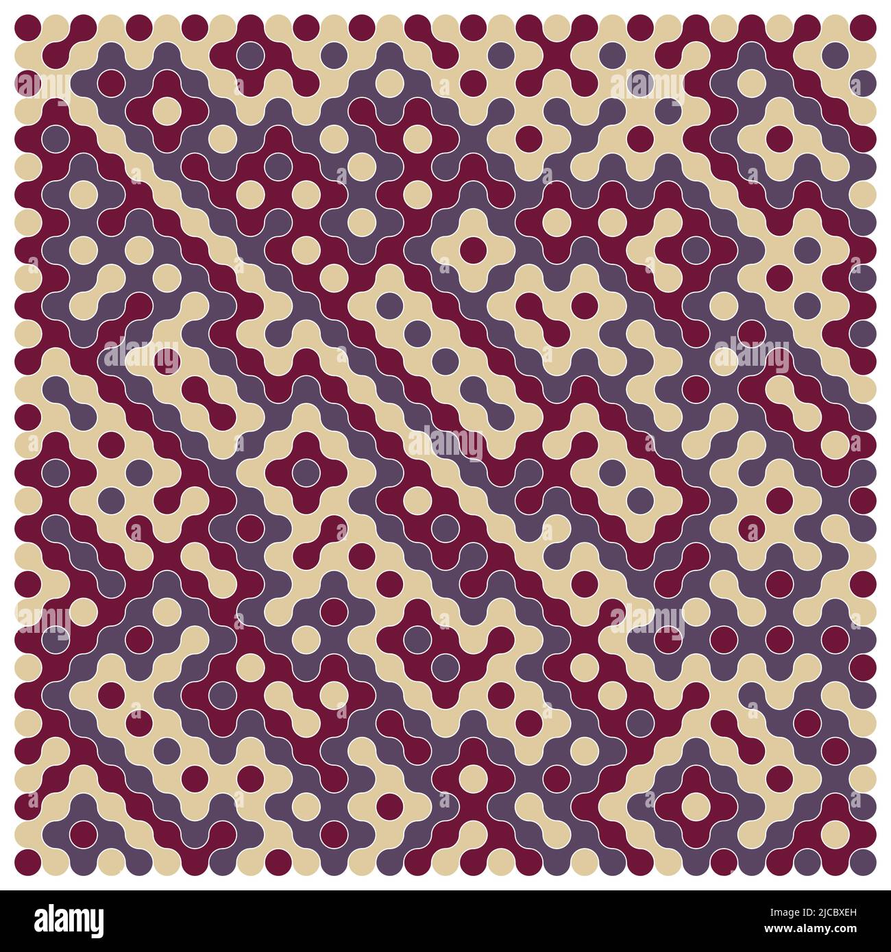 Random color rounded truchet tiling illustration Stock Vector Image & Art - Alamy