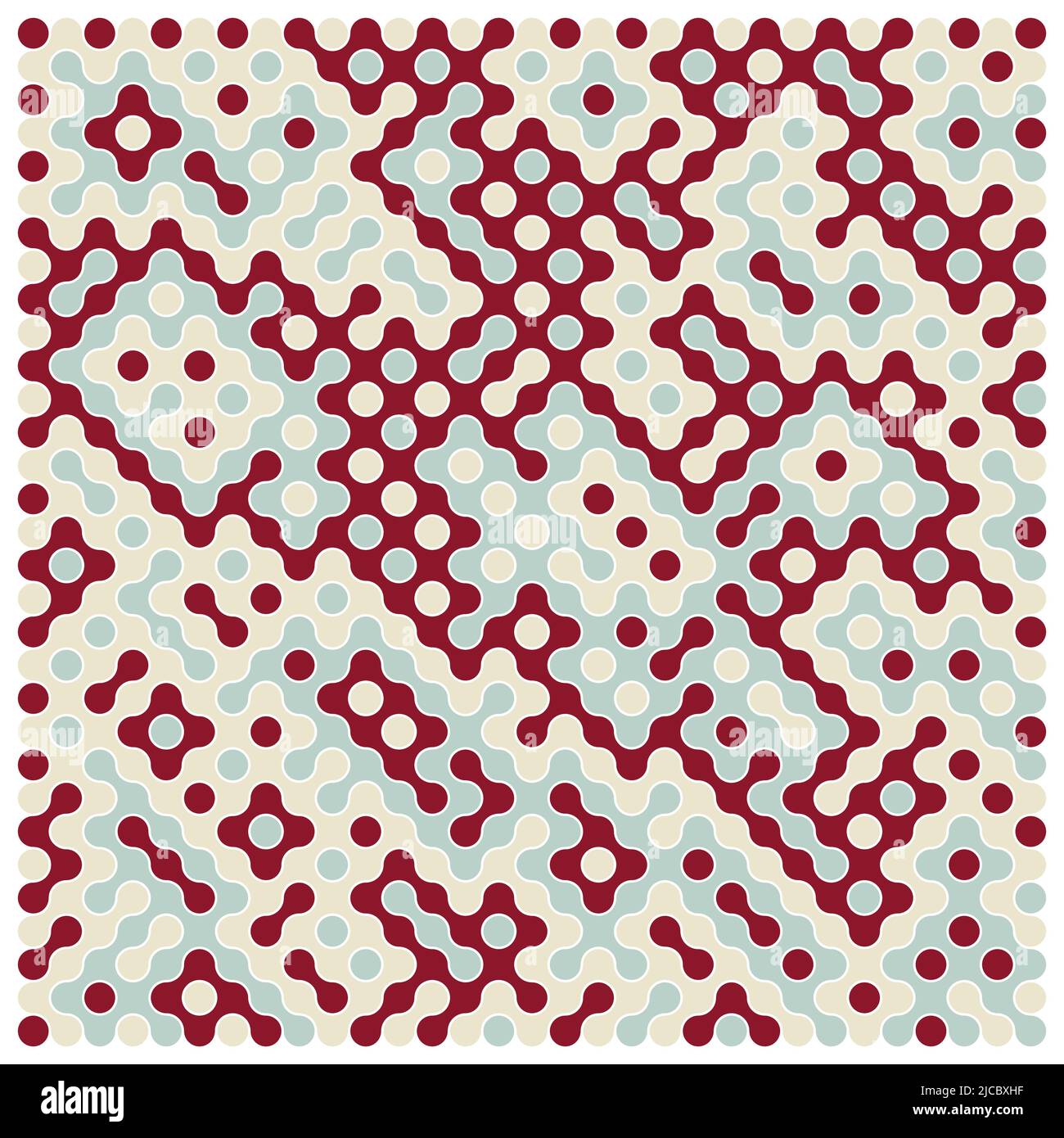 Random color rounded truchet tiling illustration Stock Vector Image ...