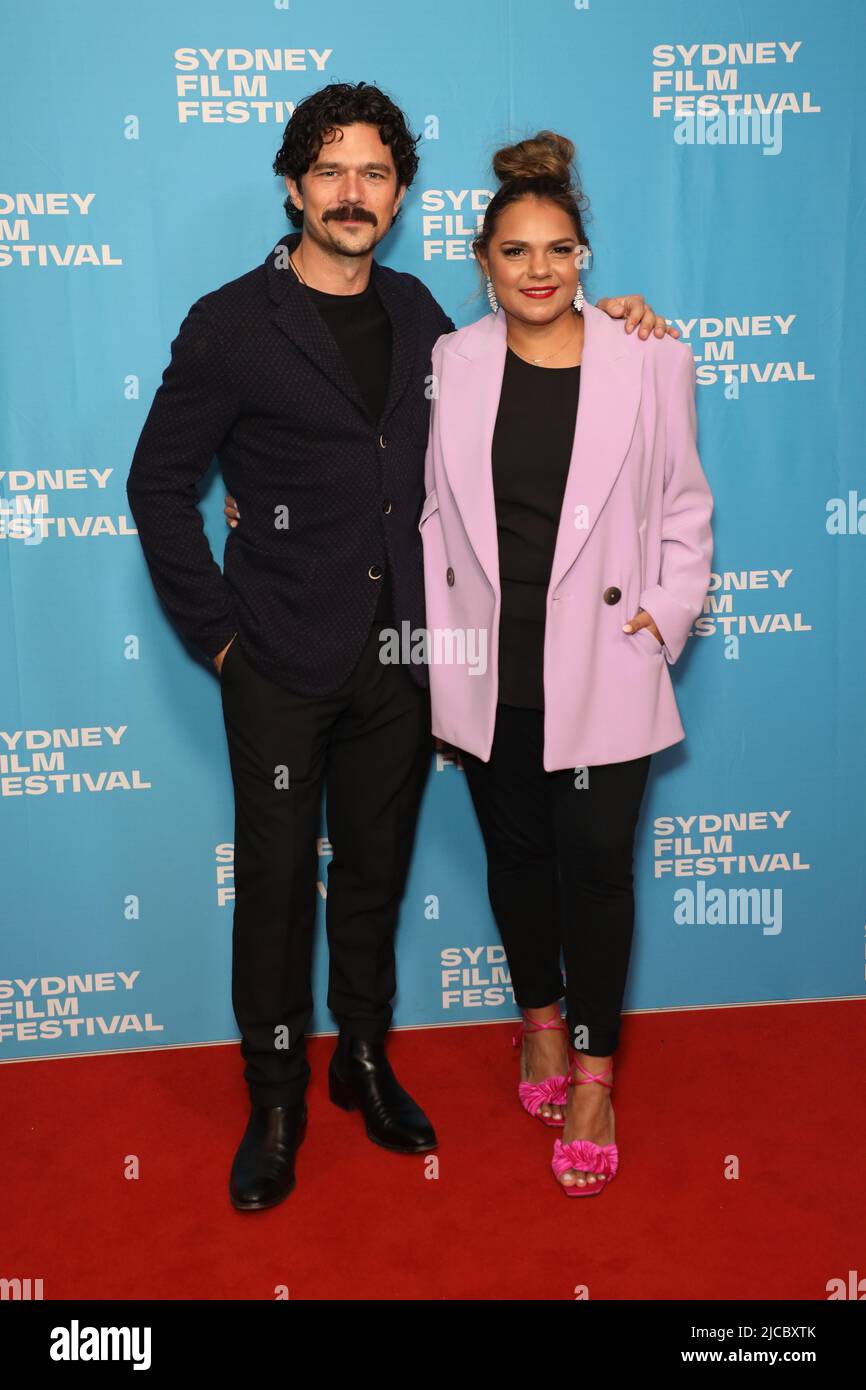 Sydney, Australia. 12th June 2022. Cast members Luke Arnold and ...